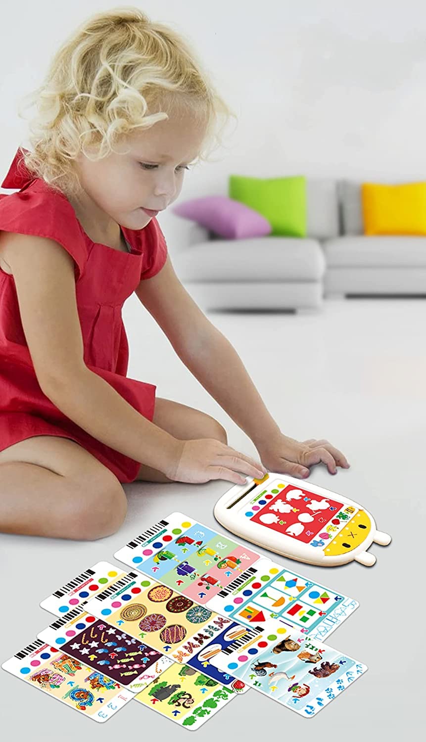 yimido Interactive Preschool Educational Toy Learning Pad, Logic & Thinking for Boys and Girls 3 4 5 Year Old