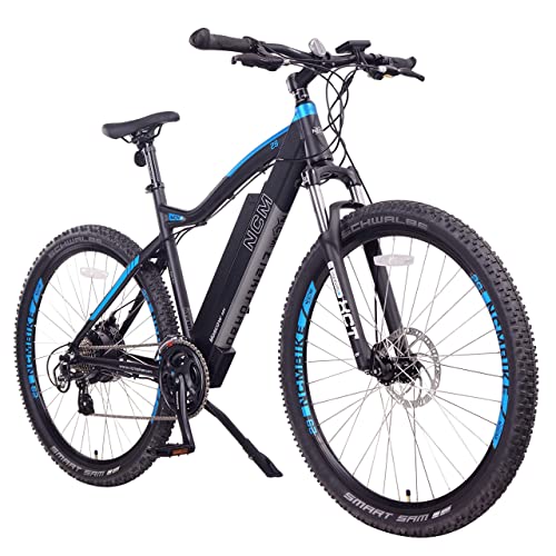 NCM Moscow Electric Mountain Bike eBike 624Wh 48V/13AH Matte Black 27.5"