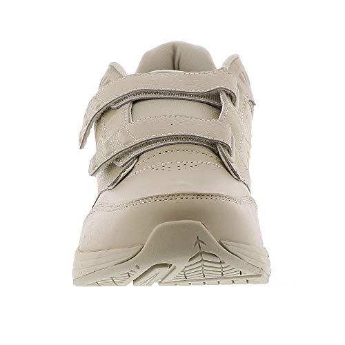 New Balance mens 928 V3 Hook and Loop Walking Shoe, Bone/Bone, 16 US