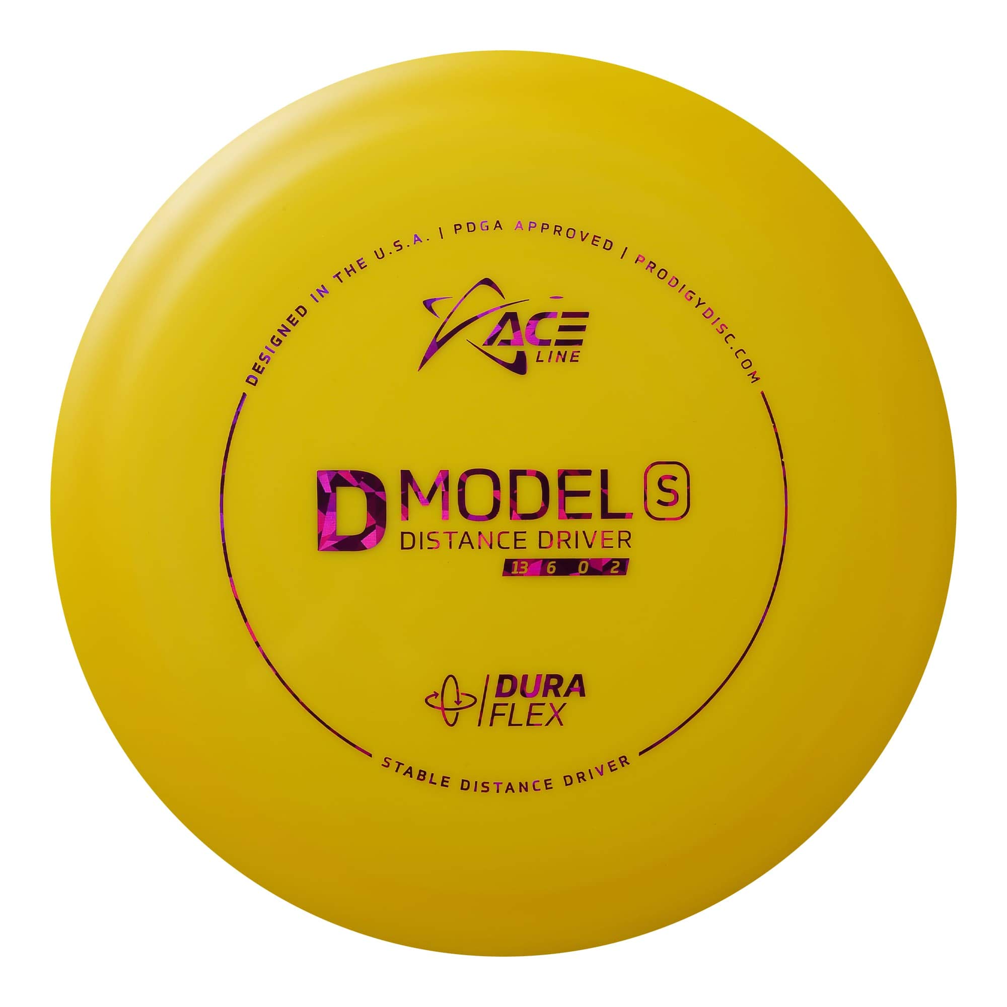 Prodigy Disc Ace Line Glow DuraFlex D Model S Distance Driver Golf Disc [Colors May Vary] - 170-175g