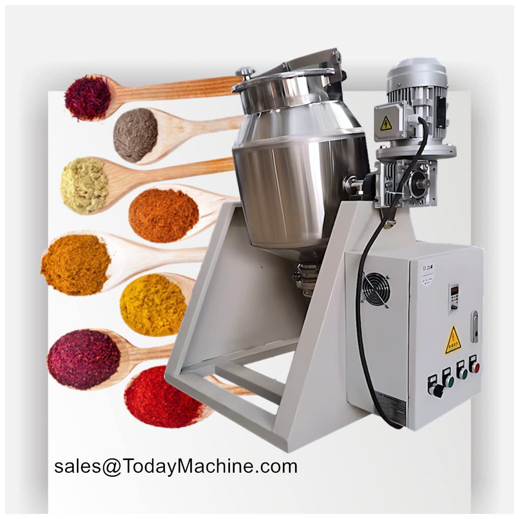 V Cone Type Dry Powder Blender Mixer Machine