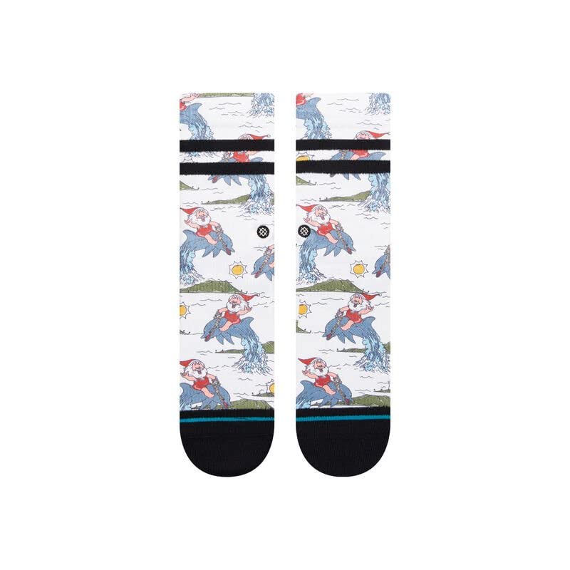 Stance Mens K555D22SAN-OFW KIDS SANTAS WILD RIDE CREW SOCKS L