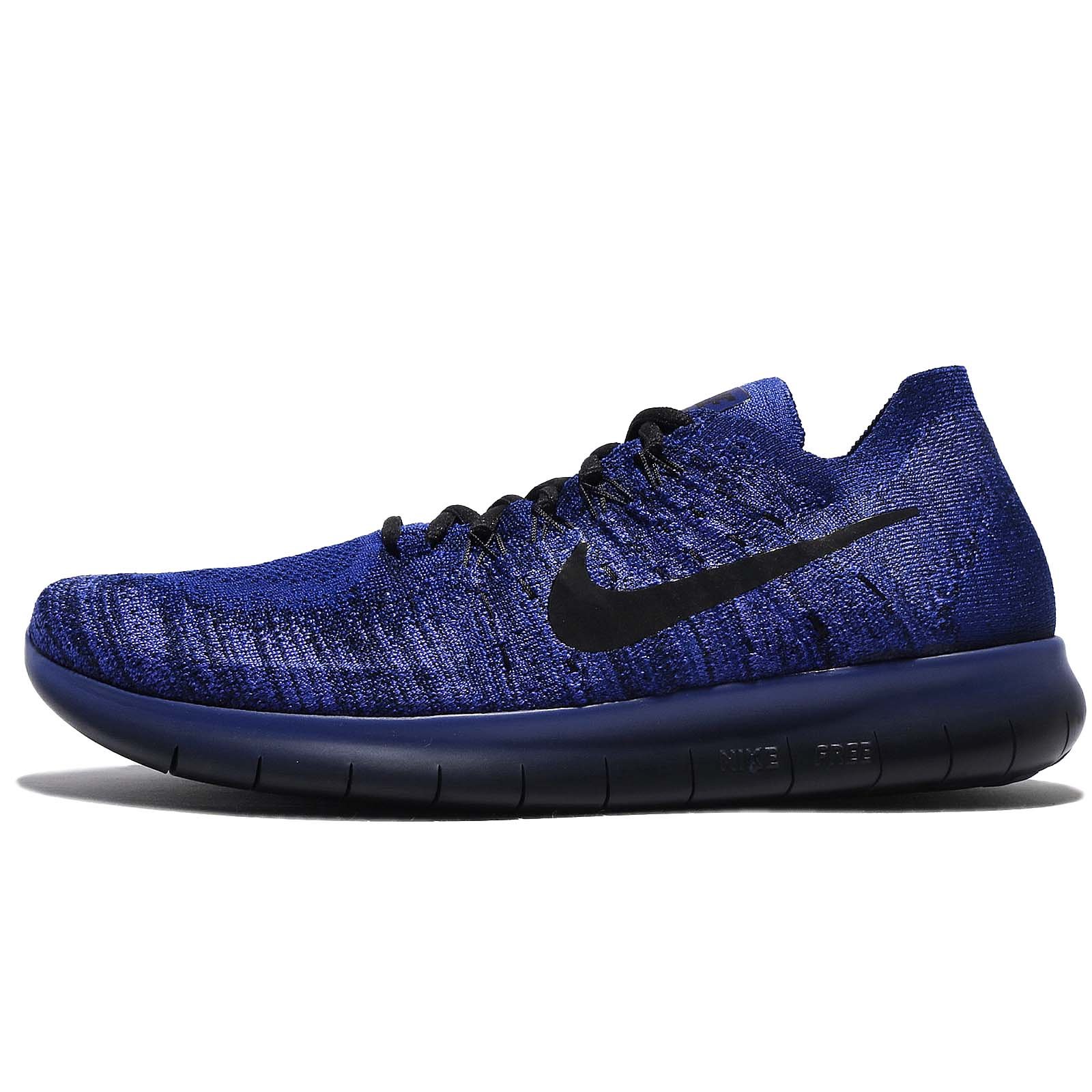 Nike Free RN Flyknit 2017 880843 406 Deep Royal Blue/Black (10)