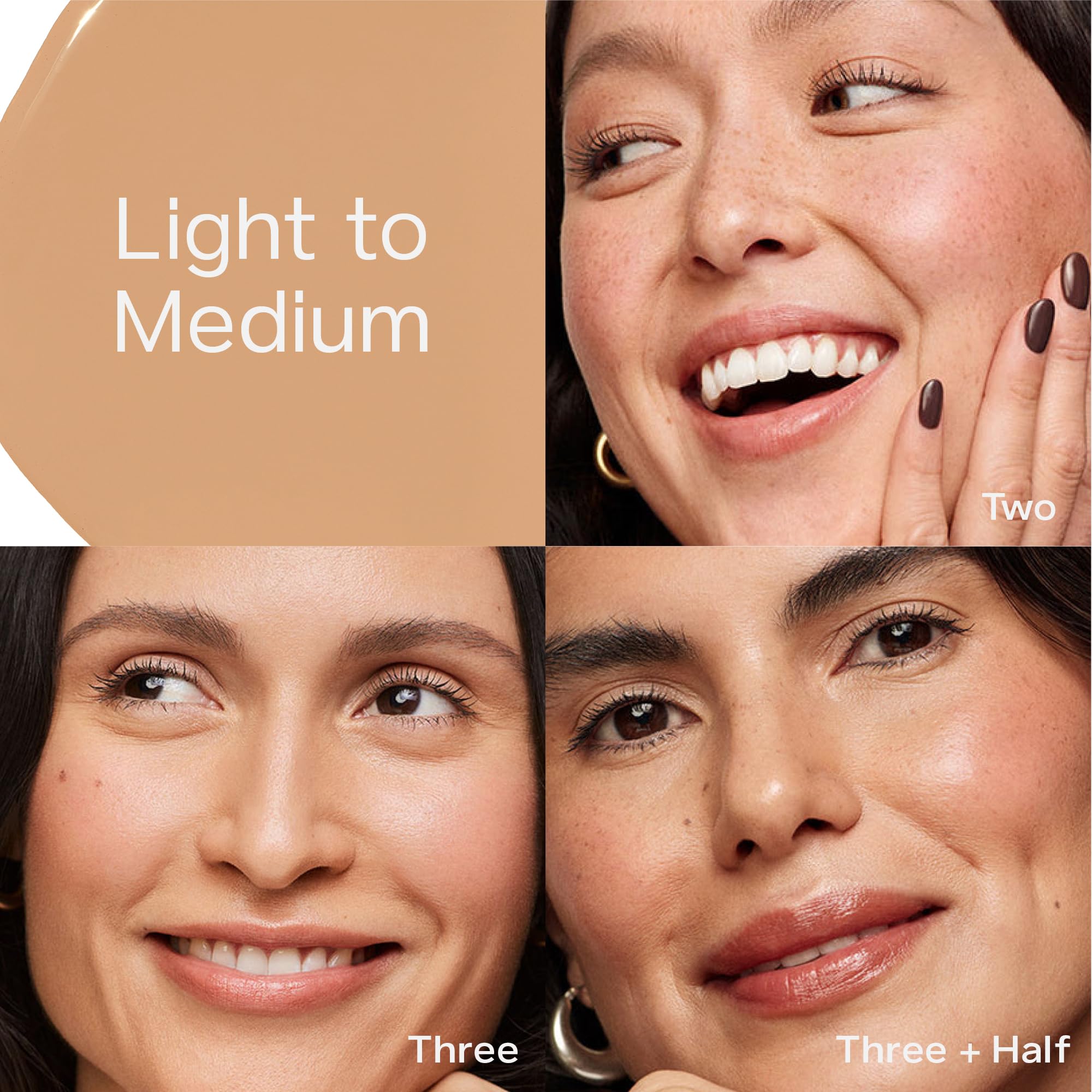 Saie Hydrabeam Under Eye Brightener - Sheer + Hydrating Eye Brightener with Cucumber Extract - Instantly Illuminates Skin for a Radiant Finish - Shade 2 (0.2 oz)