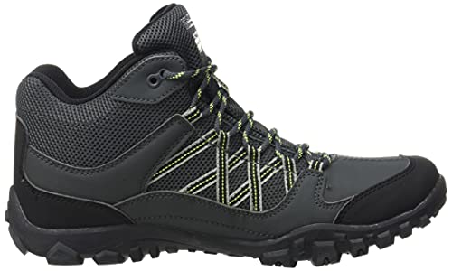Regatta Men's Low Rise Hiking Boots, Brown Briar Lime Punch 824, 9