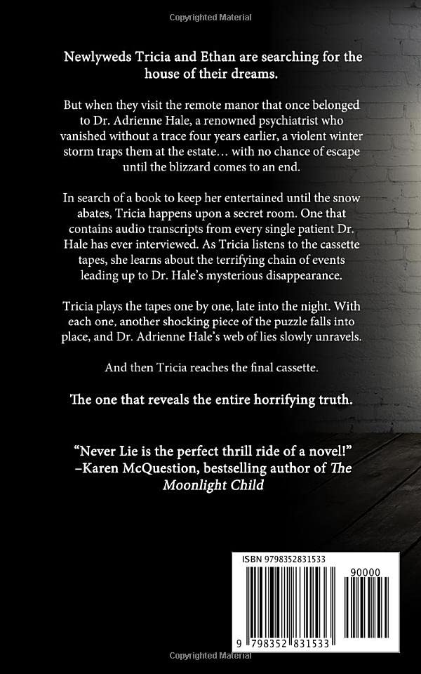 Never Lie: An addictive psychological thriller
