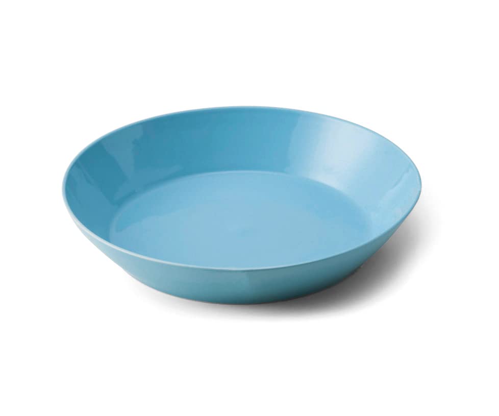 TAMAKI Luonto T-947746 5-Piece Set, Tyvas Blue Plate, Color Dish, Pasta Plate, Bowl, Soup Cup