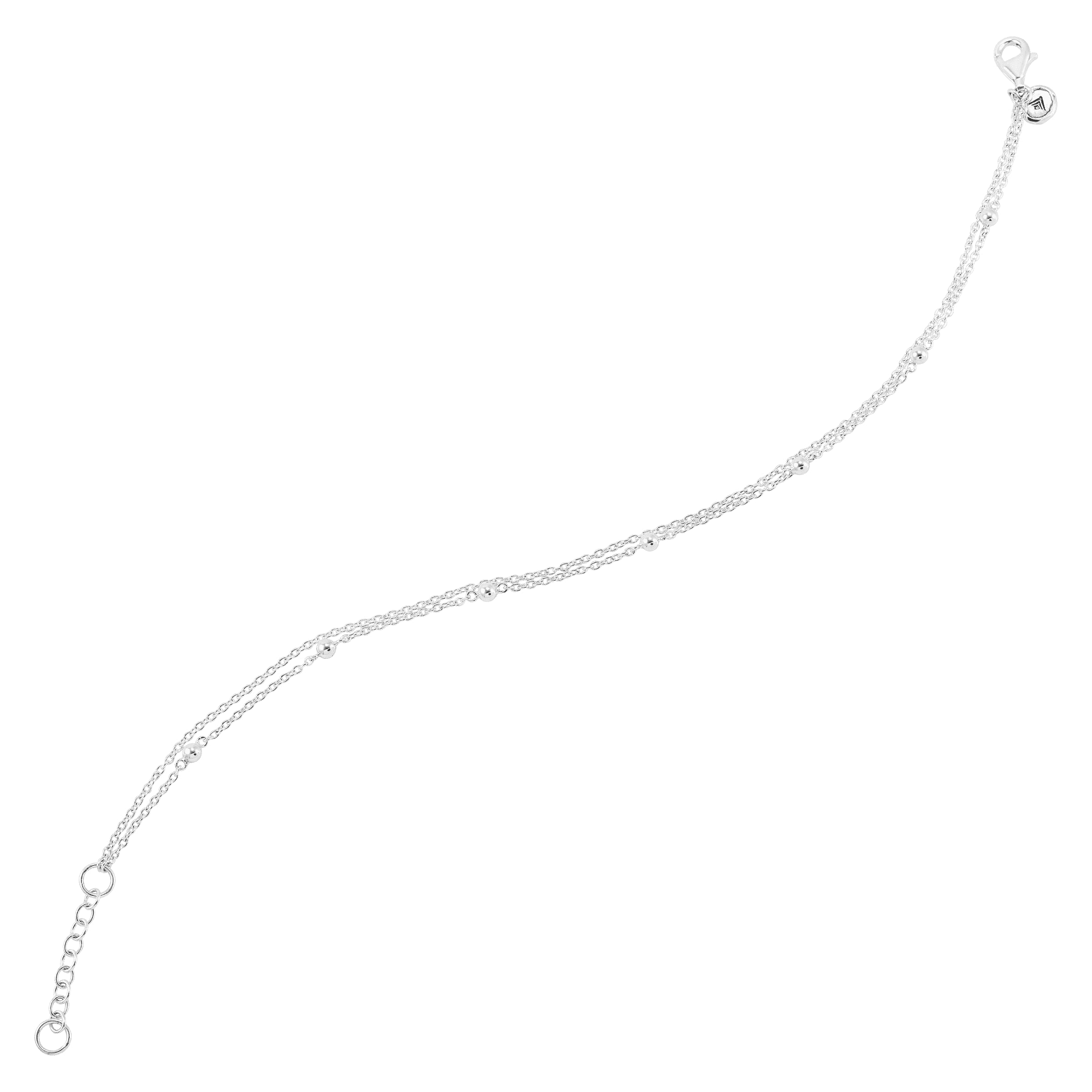 Silpada .925 Sterling Silver Anklet, Ankle Bracelet for Women, Jewelry Gift Idea, Bohemian Chic', 9" + 1"