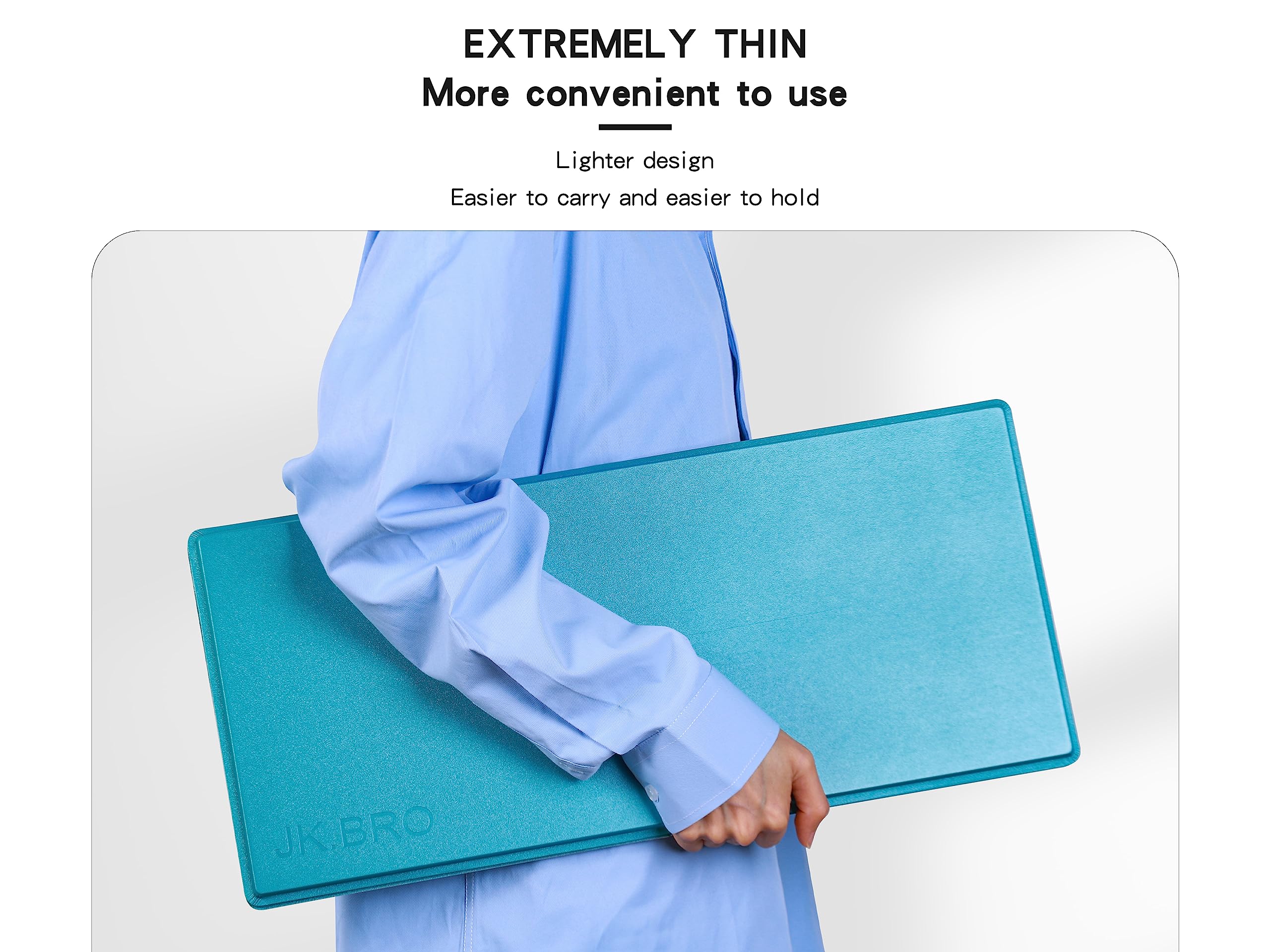 MRJKNRO.KJ Folding Table Desk at Home in The Office and car for Computer Laptop Pad Phone Reading Writing Easy to use Carry and stroage Lightweight…Blue, 9.4“X17.7"X8.26"