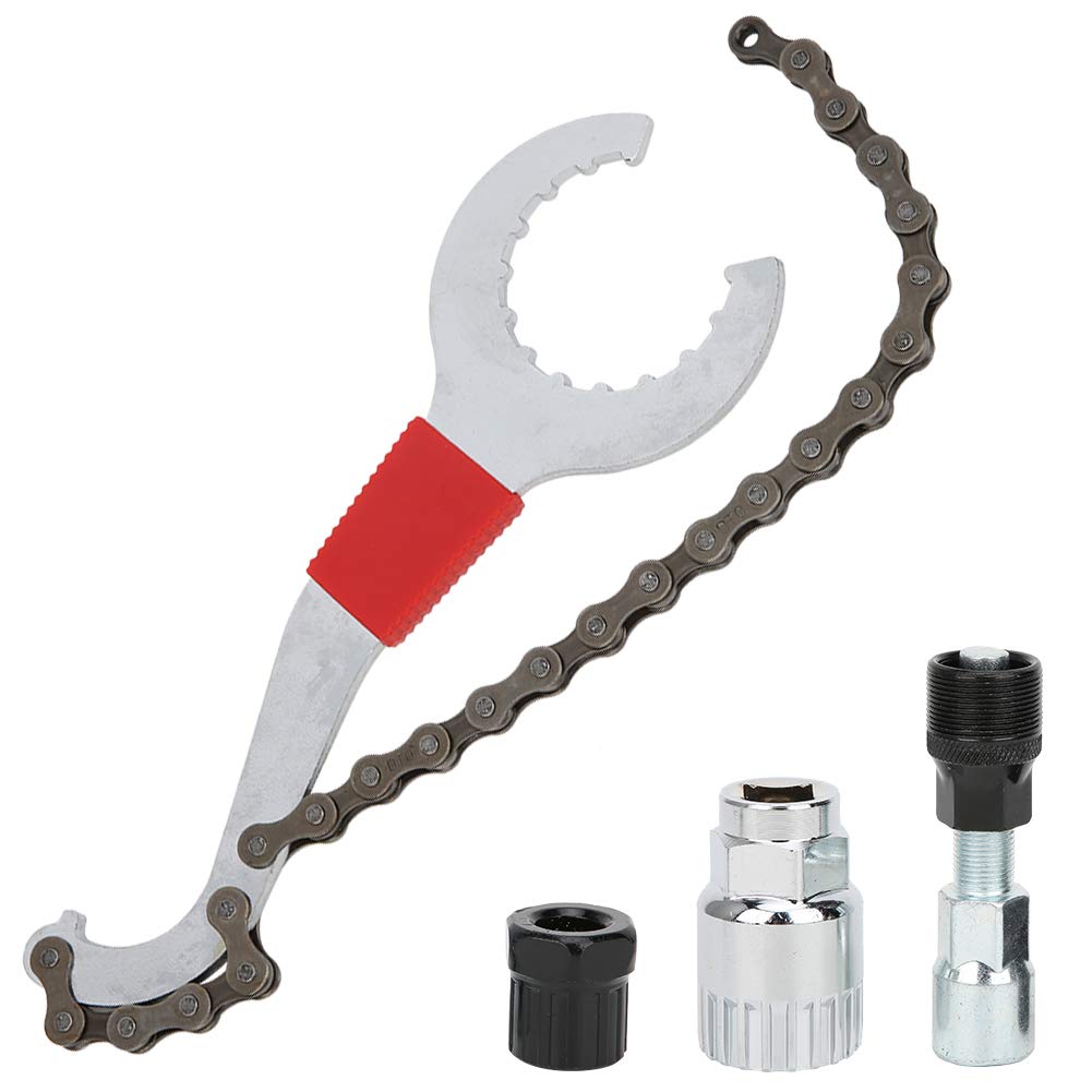 Uxsiya Road Bike Repair Tool Kits, Multifunction Portable Mountain Bike Repair Tool Easy to Operate Durable for Maintenance