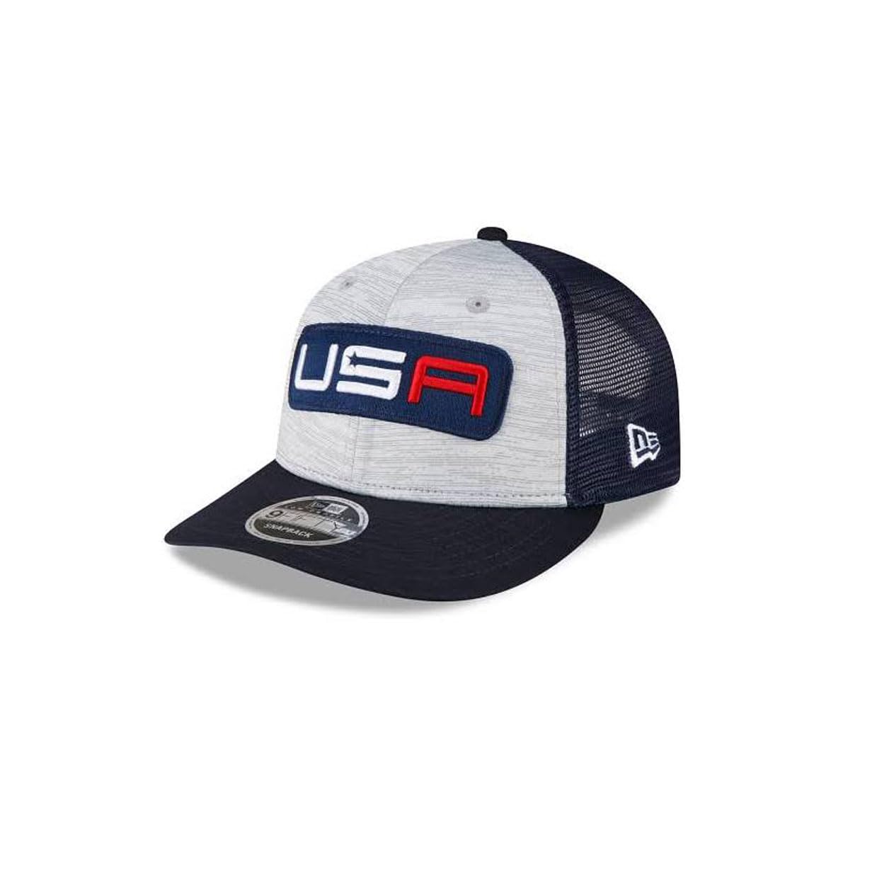 New Era New Men's Gray/Navy 2023 Ryder Cup Friday Round LP 9FIFTY Snapback Hat