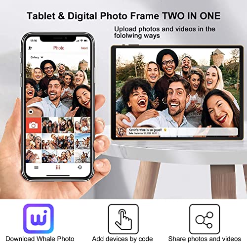 YESTEL Tablet 11 inch Android 11 Tablets - 2176x1600 2K FHD IPS丨4GB RAM 128GB ROM丨9500mAh丨8MP+13MP Dual Camera丨1.8GHz Quad-Core丨WiFi,GMS丨Protective Case (Rose Red)…