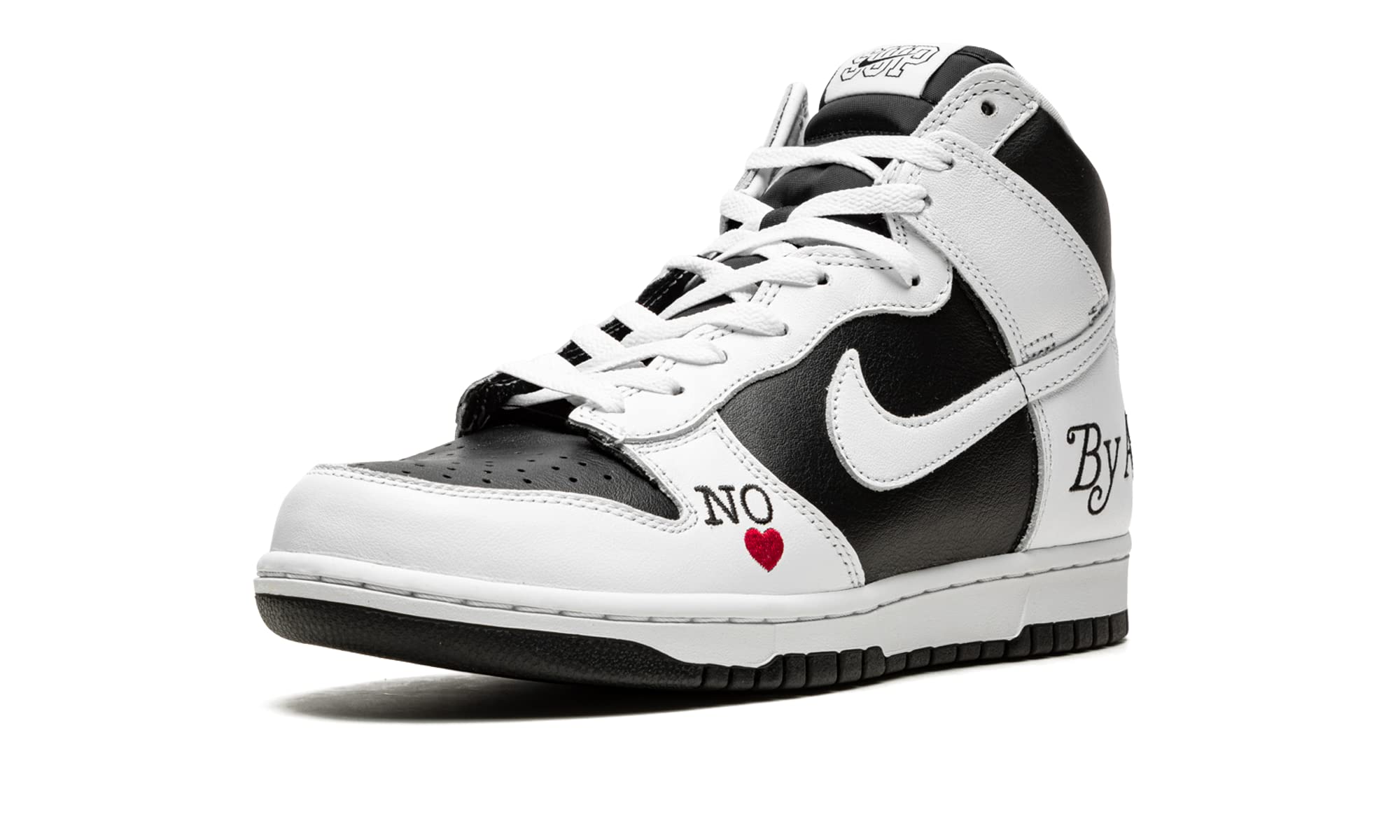 Nike Mens SB Dunk High DN3741 002 Supreme - by Any Means - White/Black - Size 10