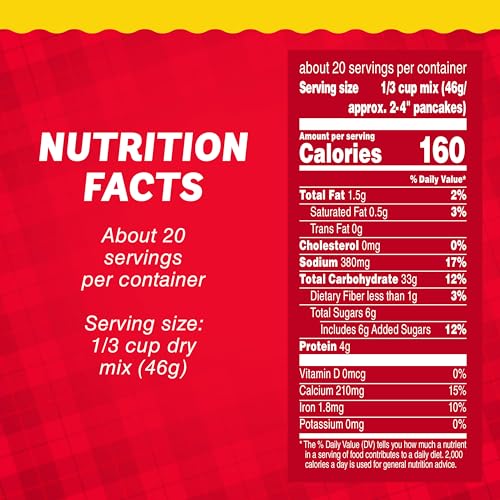 Mrs. Butterworth Pancake and Waffle Mix, 32 Ounce
