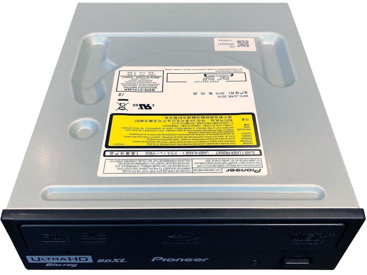 Pioneer BDR-212UBK 16X BD-R 2X BD-RE 16X DVD+R 5X DVD-RAM 12X BD-ROM 4MB Cache Serial ATA Revision 3.0 Blu-ray Burner