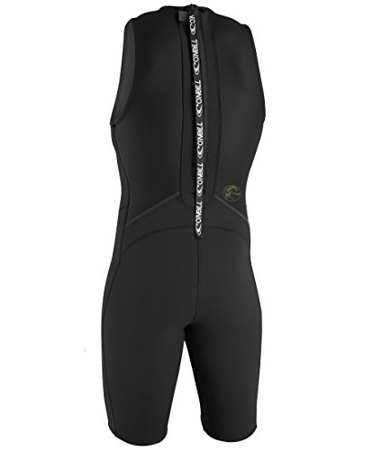 O'Neill Men's O'Riginal 2mm Back Zip Sleeveless Spring Wetsuit, Black, 3X-Large