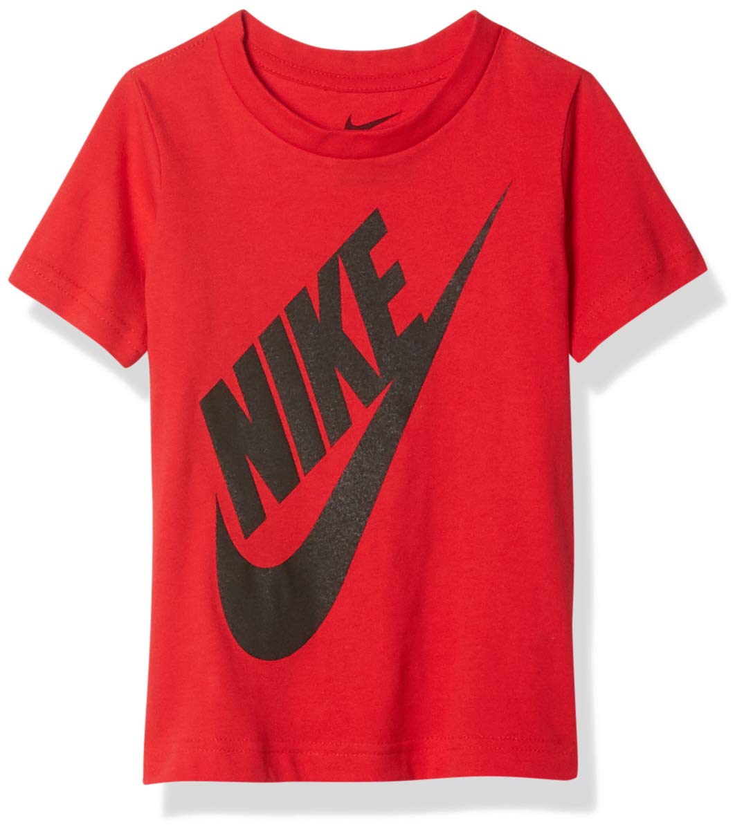 NIKE Children's Apparel Boys' Little Sportswear Graphic T-Shirt, University Red, 7