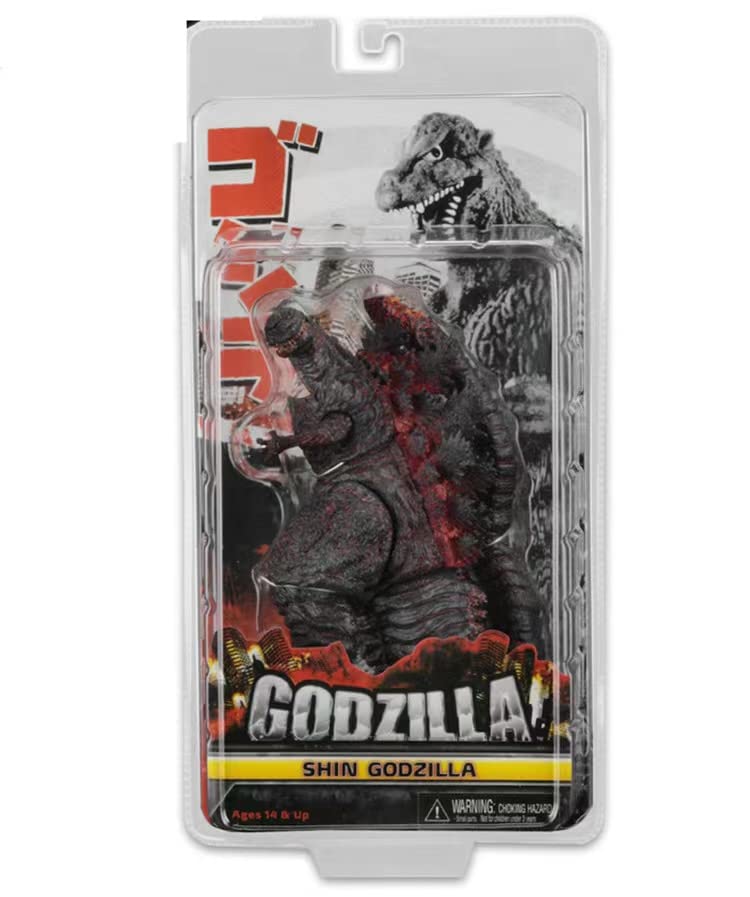 New Godzill Atomic Blast Movie 7" Action Figure Toy Monster Gojira Kaiju Bulk Durable(B)