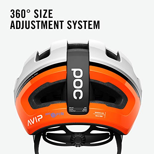 Poc Omne Air Spin Helmet ZINC-Orange-AVP L