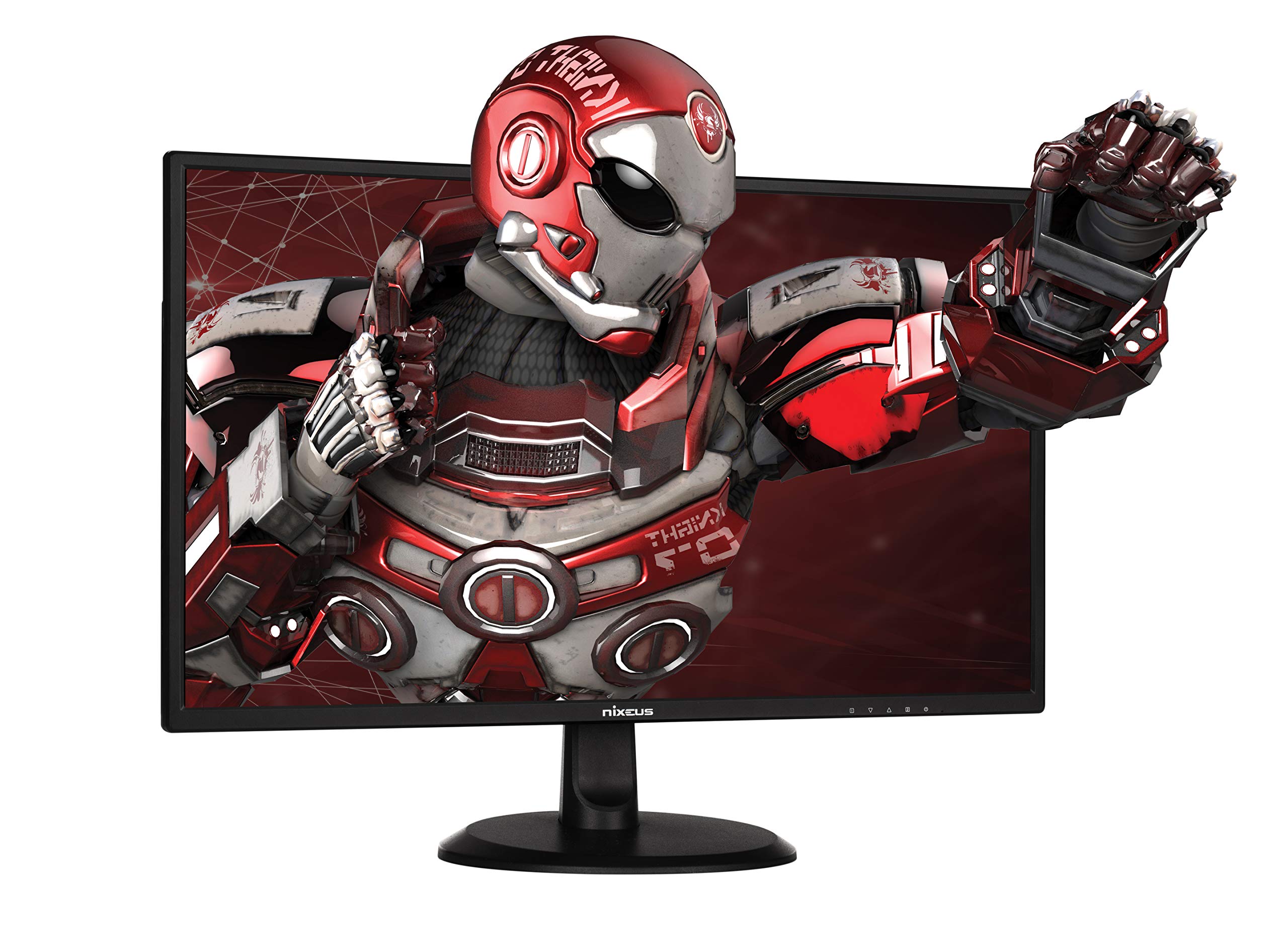 Nixeus EDG 27" IPS 2560 x 1440 AMD FreeSync Certified 144Hz Gaming Monitor with Base Stand (NX-EDG27S v2), Black