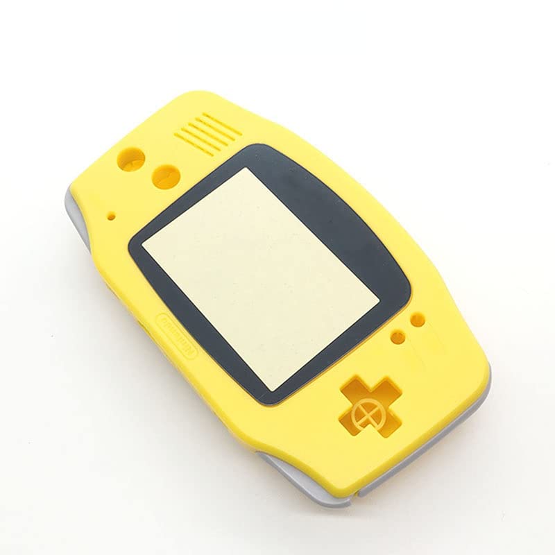 ZLiu Fire Colorful Housing Case Replacement Case Plastic Shell Cover for Gameboy Advance GBA Console Housing