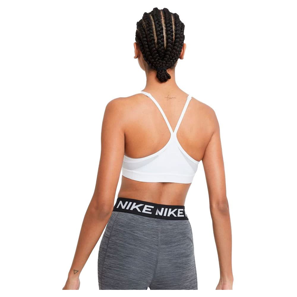 Nike Indy Bra V-Neck White/Grey Fog/Particle Grey SM