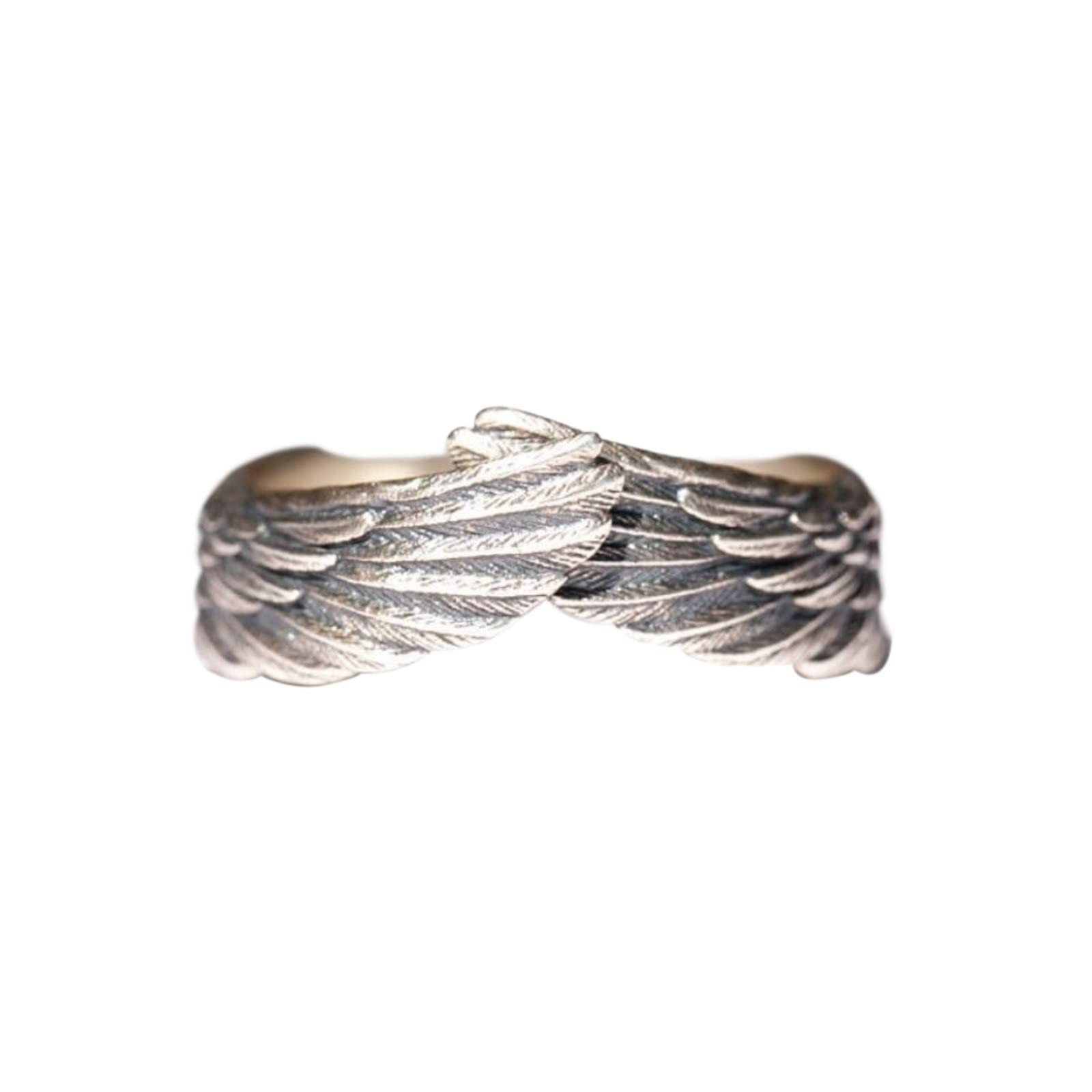 Women Aesthetic Stacking Rings Vintage Wing Opening Shape Gift Ring Ring Ring Ring Big Peacock Shape Diamond RingDiamond