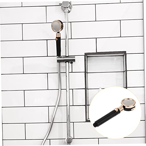 Yardwe 1 Set Pressurized Filter Shower Waterfall Showerhead Suit Hand Shower Shower Sprinkler Head Removable Shower Head Water Saving Shower Head Shower Nozzle Replacement Shower Head Rim