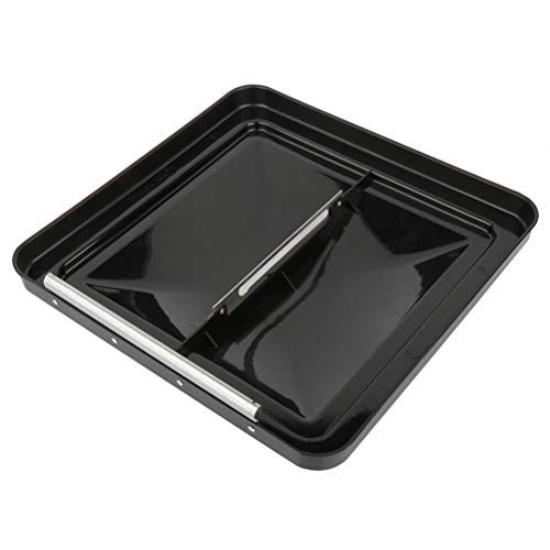 SCITOO Vent Cover 14 x 14 High Quality Trailer Ventline Black Camper Motorhome VL200-B RV Vent Cover Lid 1 pack