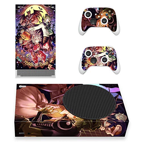 Zoldyck Killua Assasin Hunter Anime Game Console Series S Console and Controller Skin Set, Skin Wrap Decal Kit