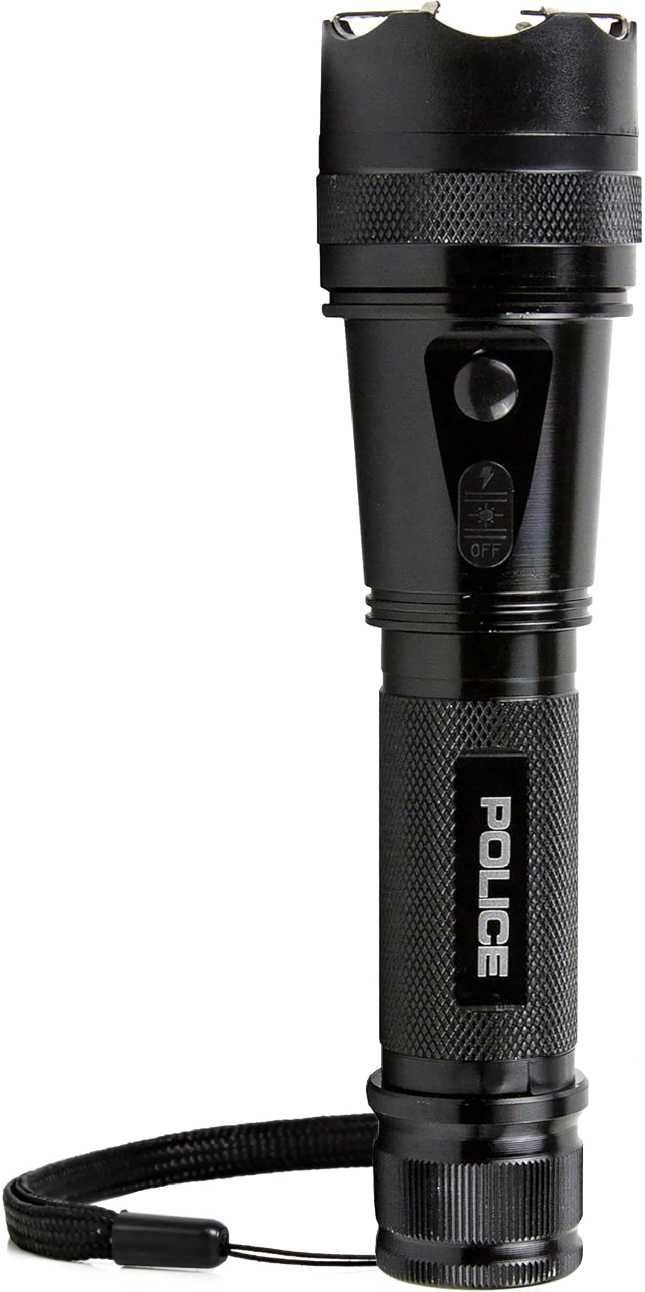 POLICE Stun Gun 1109 - Max Volt Rechargeable with LED Tactical Flashlight