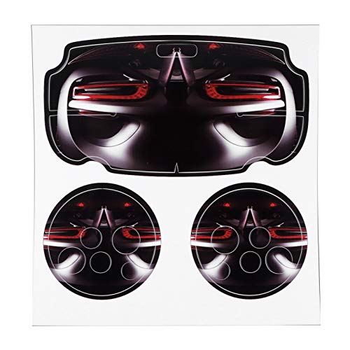 VR Controller Headset Stickers, PVC VR Glasses Protective Sticker Accurately Paste for Oculus Quest 2(Wild hour)