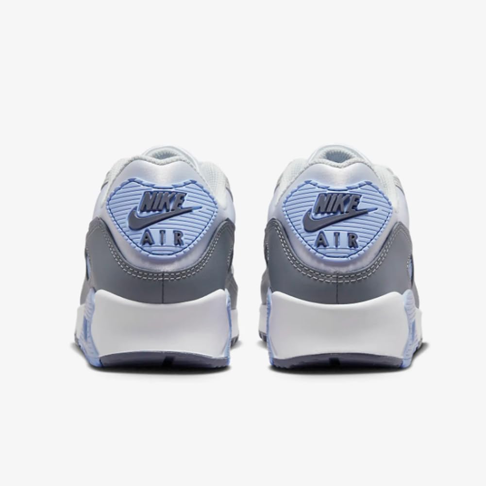 Nike Women's Air Max 90 White/Wolf Grey-Photon Dust (FB8570 100) - 7