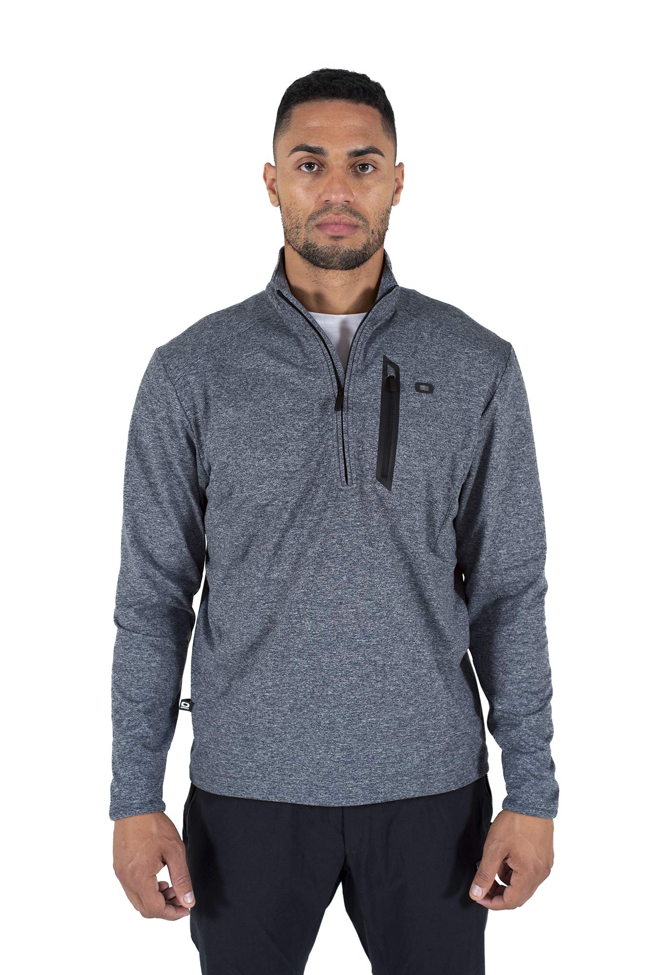OGIO All Elements 1/4-zip Jacket, Navy, XX-Large