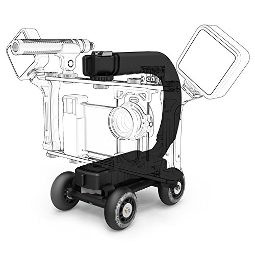 Original DREAMGRIP C-Shaped Pan Stabilizer | Upgraded Model of Professional Stabilizing Handheld Grip with Cold-Shoe Mount Stand Holder for Any Smartphone, DSLR, Action Camera