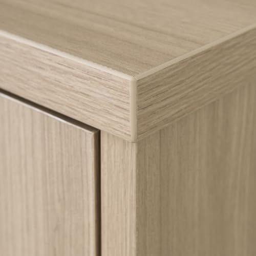 South Shore Helsy 2-Drawer File Cabinet, Lateral, Soft Elm and White
