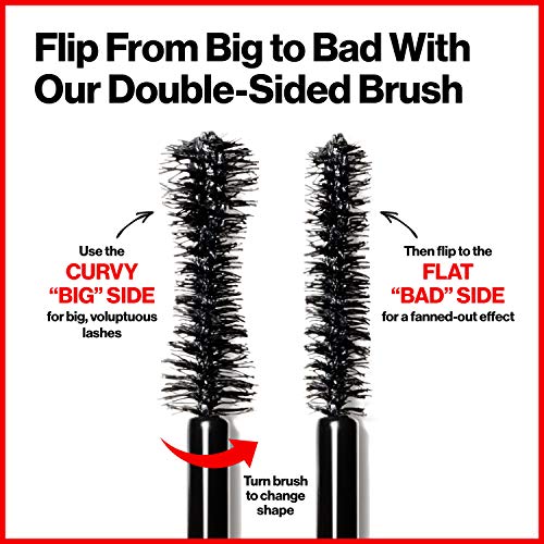 REVLON So Fierce! Big Bad Lash Mascara, 762 Waterproof Blackest Black, 0.34 Fl Oz