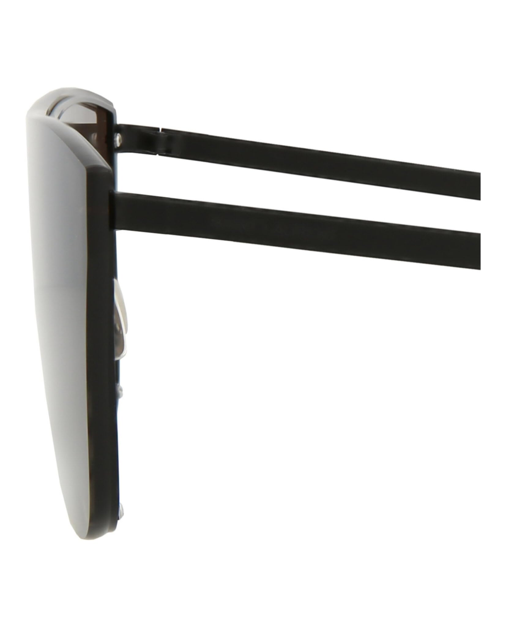 Saint Laurent Shield/Wrap Sunglasses Black Black Black Luxury Eyewear Made In Italy Metal Frame Designer Fashion for Everyday Luxury