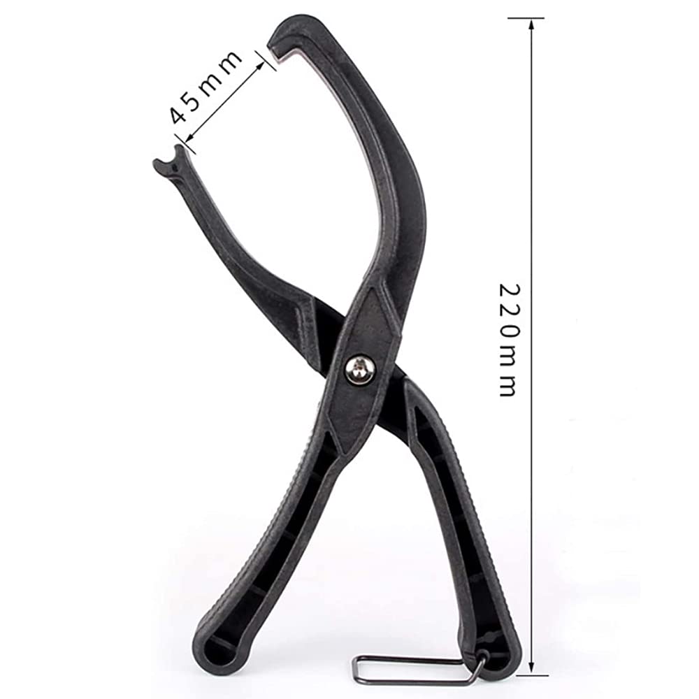 PiAEK Bike Tyre Removal Clamp, Bike Rim Protector Tool, Convenience Bicycle Tire Changer, Bicycle Tyre Tool for Difficult to Remove Bicycle Tyres