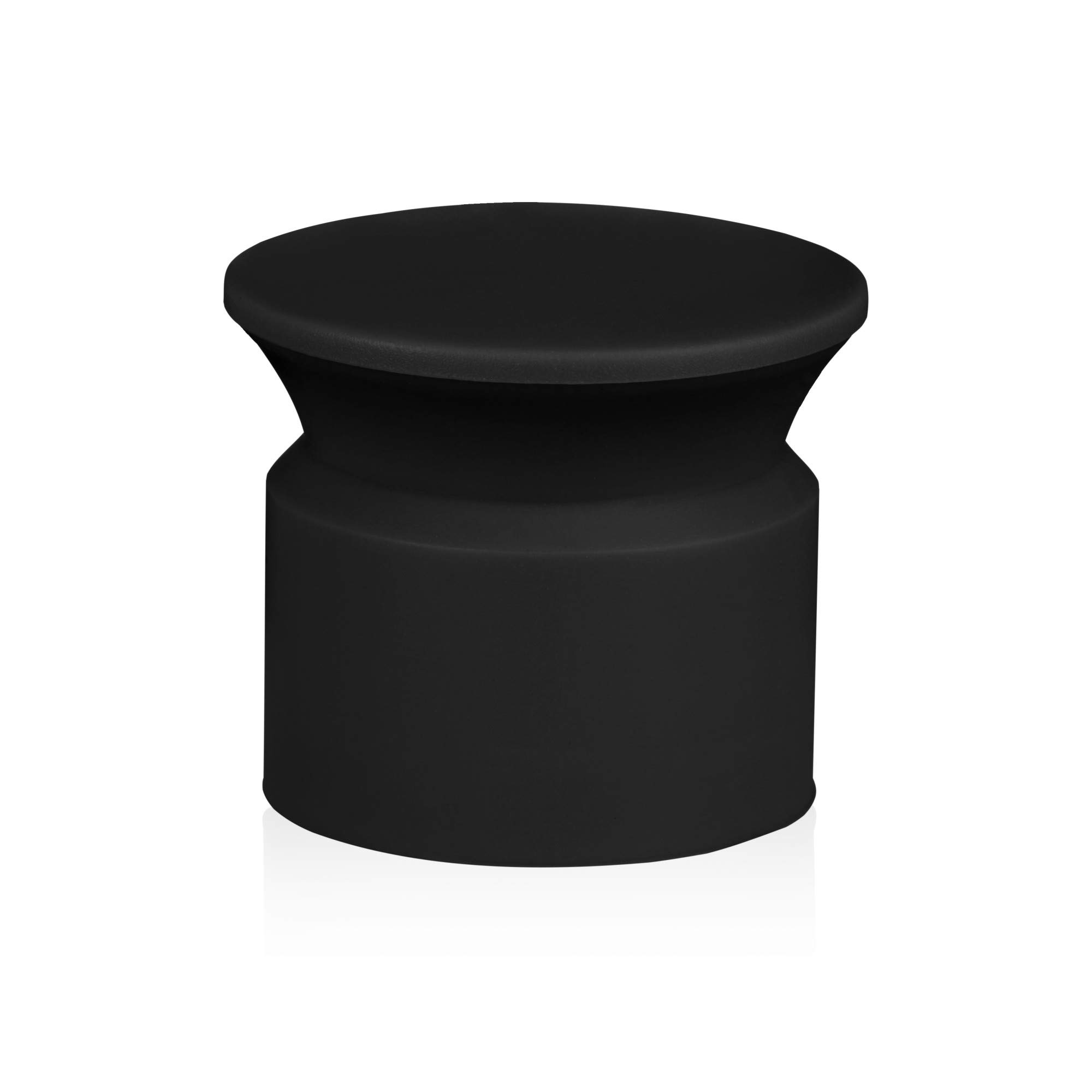 True TrueCap Bottle Stopper, Wine Preservation, Wine Bottle Stopper, Silicone Bottle Cover, Wine Gadgets Accessories, Set of 1, Black