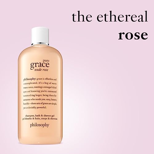 Philosophy Pure Grace Nude Rose, 16.0 oz Shampoo, Bath & Shower Gel