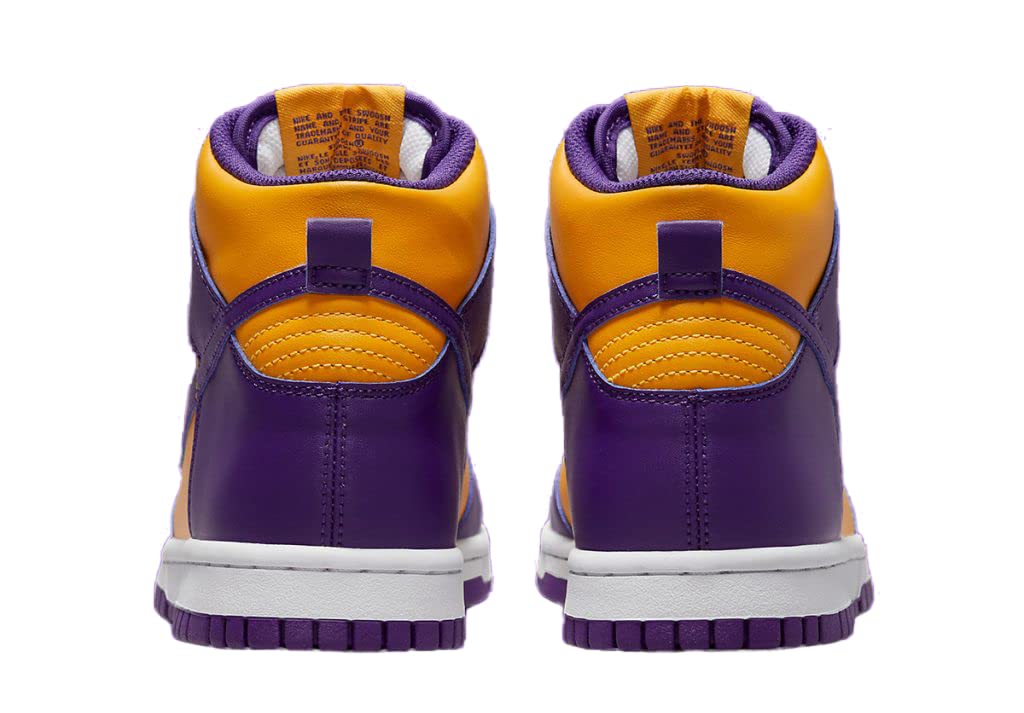 Nike Youth Dunk High GS DZ4454 500 Lakers - Size 6.5Y