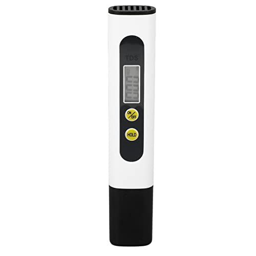 Water Quality Tester, TDS Meter Fast Auto Shutdown 0 To 9990ppm Sensitive Support One Key Lock for Fish for Aquaculture