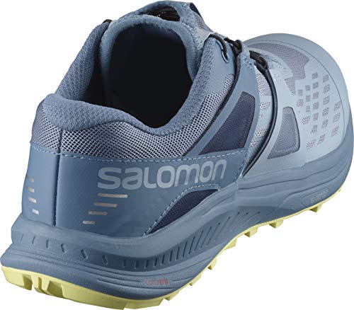 Salomon Ultra W/PRO Trail Running Shoes for Women, Ashley Blue/Copen Blue/Charlock, 8