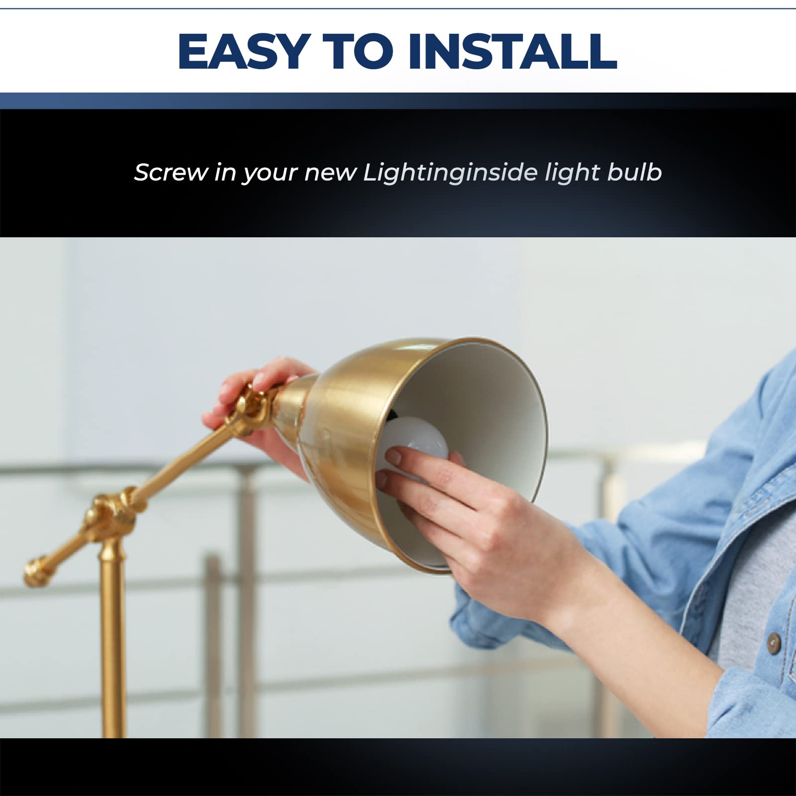 Smart Light Bulbs, WiFi G16.5 Globe Shape E12 LED Bulbs, 50 Watt Equivalent, 5W 500lm, 2700-6500K+RGB, Ceiling Fan/Candelabra/Chandelier Small Light Bulbs, 6PCS