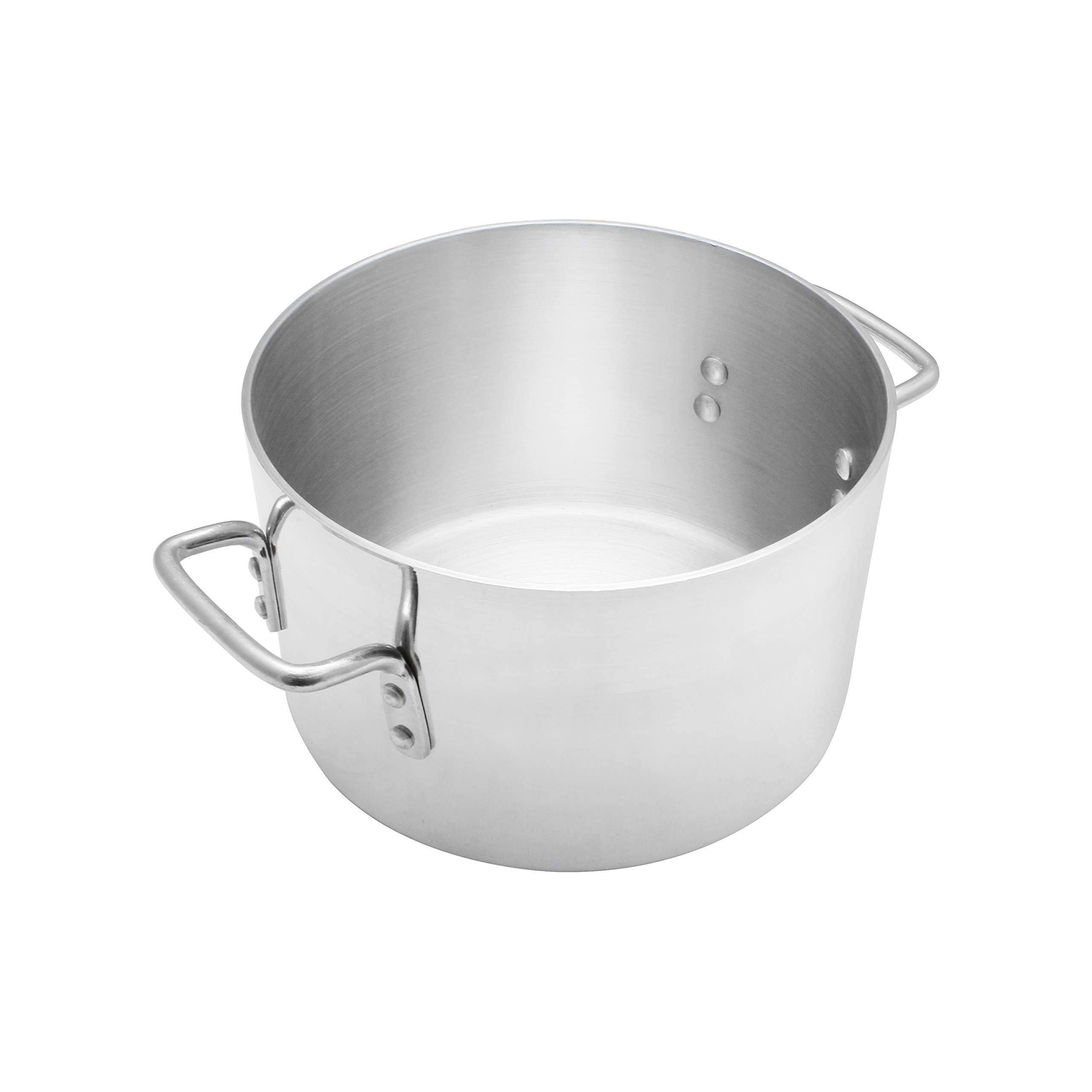Thunder Group ALSKSU005 Sauce Pot, 5 qt, 8-1/2" dia. x 5-1/4"H, 1-3/8" handle, aluminum, mirror-finished, dishwasher safe, standard Electric, Gas Cooktop, Halogen Ready, NSF