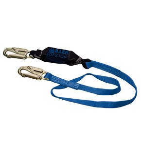 Miller HP 8878T Green Shock-Absorbing Lanyard - 4 ft Length - 612230-16463 [PRICE is per EACH]