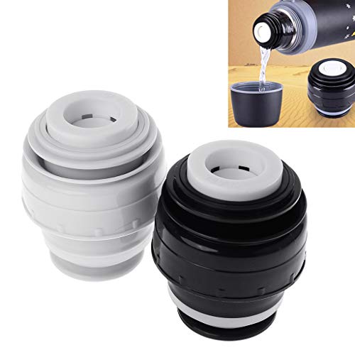 RUZYY 4.5cm Vacuum Flask Lid Thermos Cover Portable Universal Travel Mug Accessories - 3