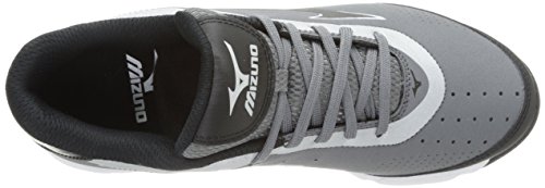 Mizuno Men's Vapor Elite 7 Low-M, Grey/Black, 14 M US