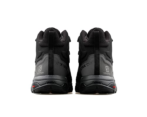 Salomon X Ultra 4 MID Gore-TEX Hiking Boots for Men, Green Gables/Black/Cumin, 12